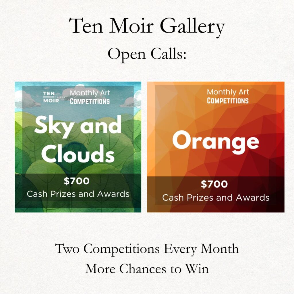 Sky and Clouds + Orange Online Juried Art Competitions | Ten Moir Gallery – Glass Art Society